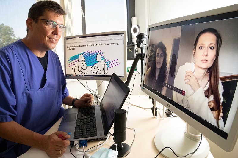 Video-Sprechstunden-Training made in Homburg/Saar - Wir Techniker